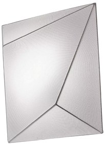 Axolight Ukiyo, stropní/nástěnné svítidlo s bílý textilním povlakem, max 3x100W E27, 110x110cm