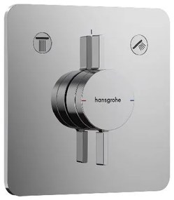 Hansgrohe DuoTurn Q - Baterie pod omítku, pro 2 spotřebiče, chrom 75414000