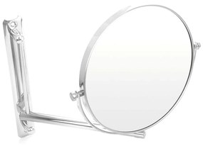 Emco Cosmetic mirrors Pure - Nástěnně kulaté holící a kosmetické zrcadlo, Ø 190 mm, 3 zvětšovací sklo, chrom 109400101