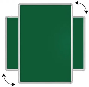 Allboards, Textilní nástěnka 180x120 cm (zelená), TF1812Z