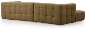 Atelier del Sofa Rohová sedací souprava Cady 3 Seater Left - Khaki, Khaki