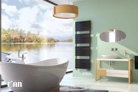 Isan Atria 800 x 550 mm koupelnový radiátor bílý