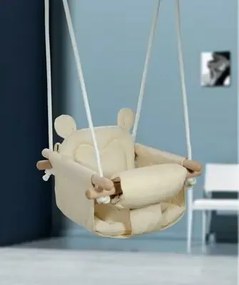 2Kids Toys Houpačka Medvídek béžová / od 6 měsíců