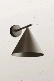 Il Fanale Minimalistické nástěnné svítidlo CONE ø 210 mm Barva: Antické železo