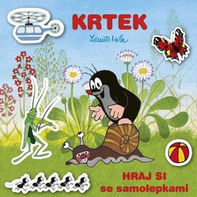 AKIM Hraj si se samolepkami Krtek (Krteček) samolepková knížka 705895