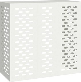 vidaXL Ochrana klimatizace Bílá 110 x 50 x 105 cm