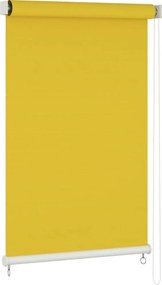 vidaXL Venkovní roleta 140 x 230 cm HDPE [312930] Barva: Žlutá