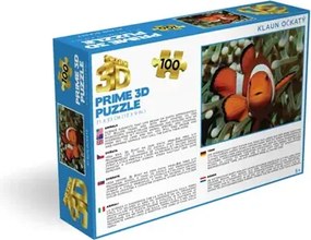Puzzle 3D Klaun očkatý / 100 dílků / 31 x 23 cm / od 5 let