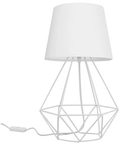 Stolní lampa MILANO, 1x textilní stínítko (výběr ze 4 barev), (výběr ze 3 barev konstrukce), D