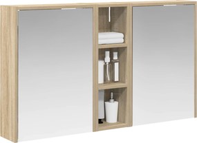 Sada koupelnových skříněk 3 ks 106 x 16 x 62,5 cm 3403794