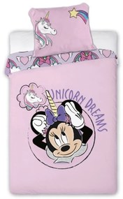 Povleceni Disney Minnie jednorožec 140x200cm + 90x70 cm SETINO