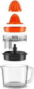 Taurus Citrus Glass černá / Elektrický lis na citrusy / 30 W / 1 l / s