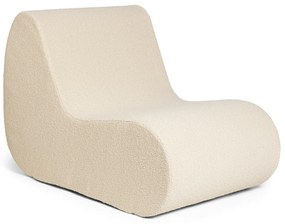 Ferm Living designová křesla Rouli Center Module Pure Bouclé