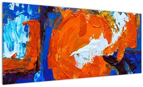 Moderní abstraktní obraz na stěnu (100x40cm)