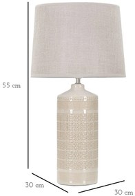 Stolní lampa GRAPHS  30X55 cm