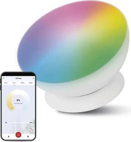 GoSmart LED ambientní lampa EMOS ZCW11WR, bílá, teplá bílá–studená bílá/ RGB, WiFi