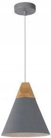 Toolight - Závěsná lampa Scandi A 1xE27, šedá, OSW-00103