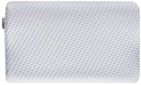 Pěnový polštář z paměťové pěny 50 x 30 cm bílý KANGTO Beliani