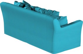 Potah na pohovku IKEA  Tomelilla 3-místná nerozkládací barva modrá látka pletený vzor