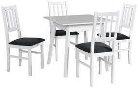 Drewmix Jídelní stůl Oslo I, 4x židle Boss IV