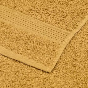 Ručníky FROGN 4 ks zlaté 50x100 cm 360 g/m² 136807