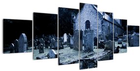 Obraz - Temná noc (210x100 cm)