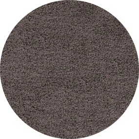 Hans Home | Kusový koberec Life Shaggy 1500 taupe kruh - 120x120 (průměr) kruh