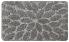 Koupelnový kobereček SUPREME STONES kamínky, šedý