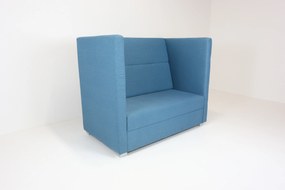NONAME Sofa, akustické, v112x140xh80, látka, modrá
