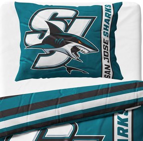 Mikroplyšové povlečení NHL San Jose Sharks Belt