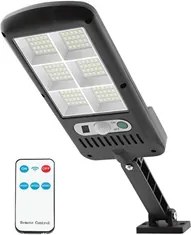Venkovní solární LED osvětlení LTC LXLL116, 24W SMD, 1800lm, 1800mAh, PIR