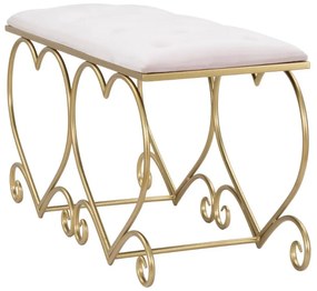 Designová lavice Efthymia 105 cm růžová