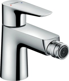 Hansgrohe Talis E, páková bidetová baterie s odtokovou soupravou Push-Open, chromová, HAN-71721000