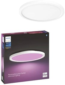 LED stropní světlo Philips Hue Surimu / ⌀ 39,5 cm / 2700 K / 2850 lm / 45 W / bílá