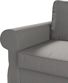 Potah na pohovku IKEA Backabro 2-místná, rozkládací barva šedá látka pletený vzor