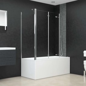 Sprchový kout 120 x 69 x 130 cm tvrzené sklo průhledný 146227