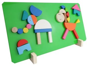 Detoa Magnetické puzzle zoo