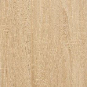 vidaXL Nástěnné police 104 x 20 x 58,5 cm dřevotříska [800327] Barva: šedá s vysokým leskem
