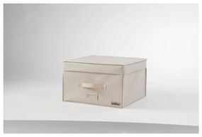 Světle béžový vakuový box Compactor, šířka 42 cm