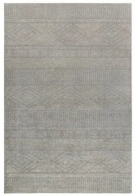 koberec SOFT 8040 AZTÉK BOHO, krémový, recyklovatelná bavlna bav velikost 120x170 cm | krásné koberce cz