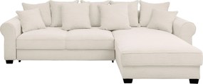 XXXLutz ROHOVÁ SEDAČKA, textil, krémová MID.YOU - Sedací soupravy - 002220047326