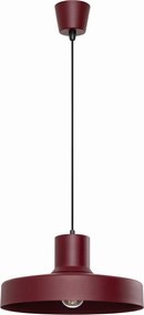 Sollux Lighting Závěsné svítidlo BILO bordó