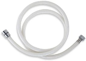 Novaservis - Sprchová hadice, 150 cm, bílá PVC/155,1