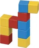 GEOMAG Stavebnice MagiCube Words / 55 dílků / od 1 roku