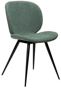 OnaDnes -20% ​​​​​Dan-Form Zelená látková jídelní židle DAN-FORM Cloud