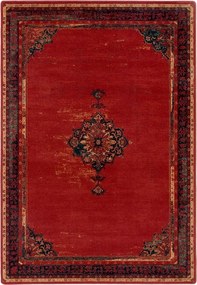 Kusový koberec vlněný Dywilan Polonia Samarkand Rubín Rozměr: 235x350 cm
