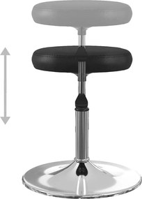 vidaXL Jídelní židle 2 ks umělá kůže [333078] Barva: Černá