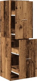 Skříňka na léky old wood 40 x 41 x 144,5 cm kompozitní dřevo 3309643