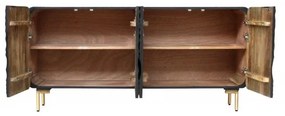 Massive home | Luxusní komoda Black lagoon mango 160cm