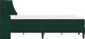 Rám postele s matrací s matrací Tmavě zelená 180 x 200 cm samet 3414815